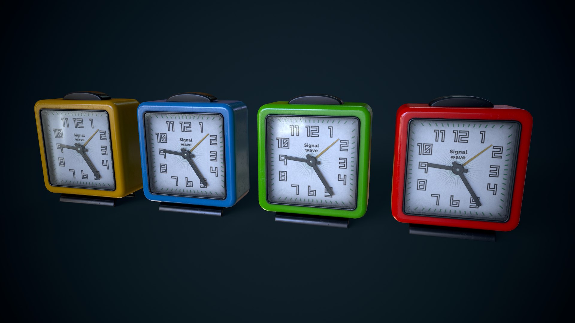 Alarm Clock 3D - TurboSquid 2043300