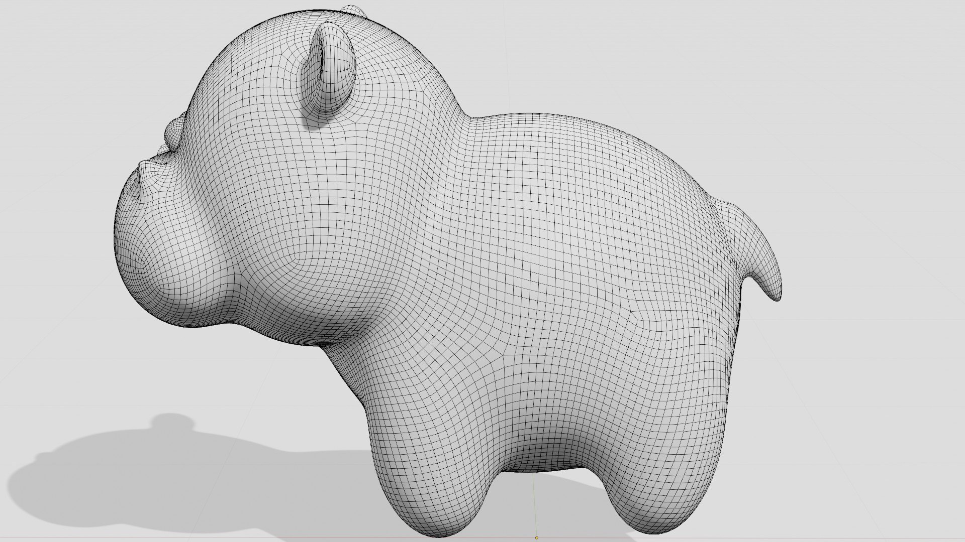 Cute Little Hippo 3D Model - TurboSquid 2096477
