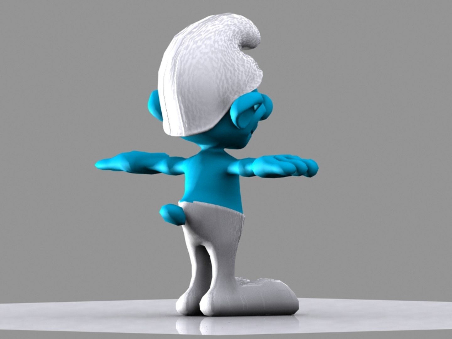 3d smurf model