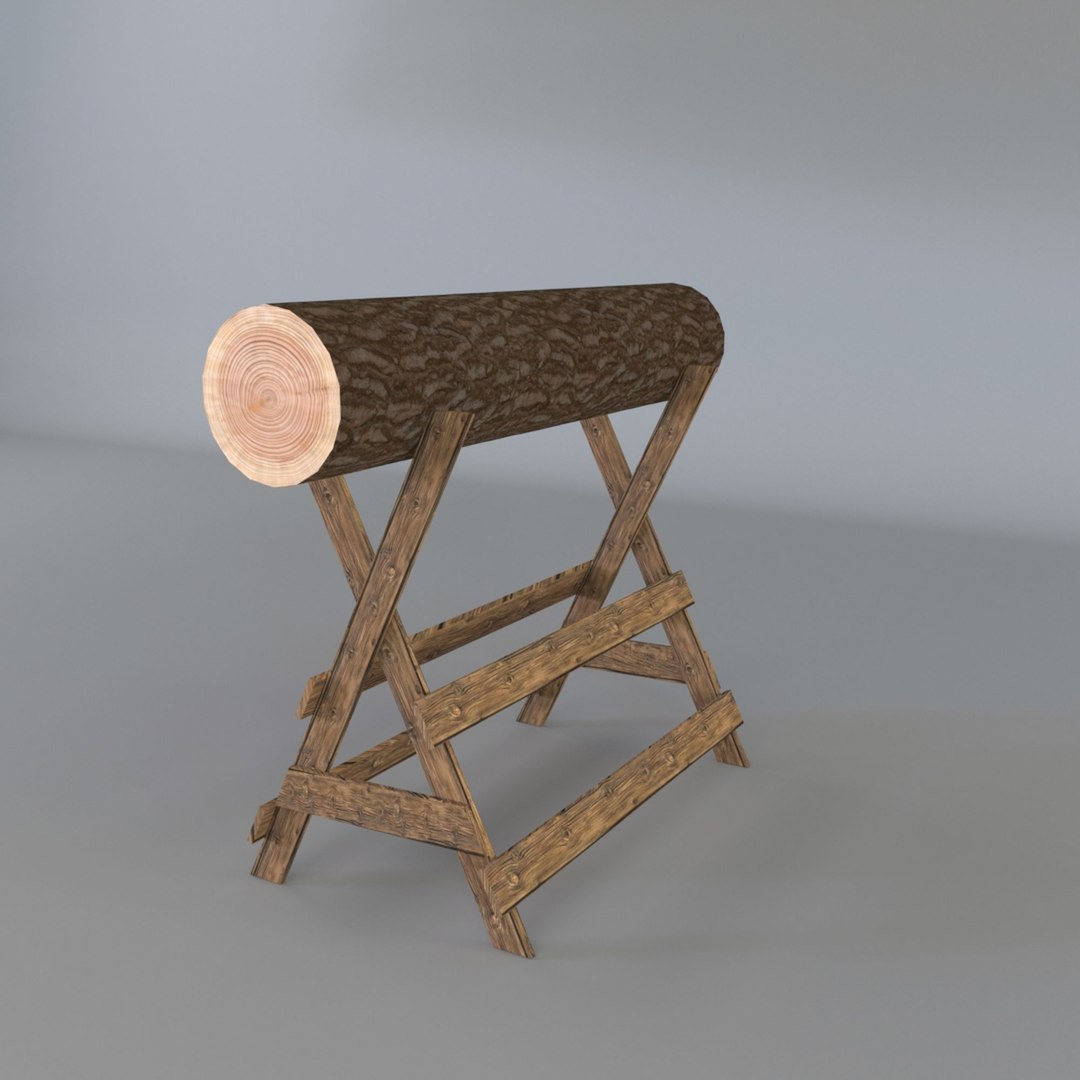 3D Log Holder - TurboSquid 1960816