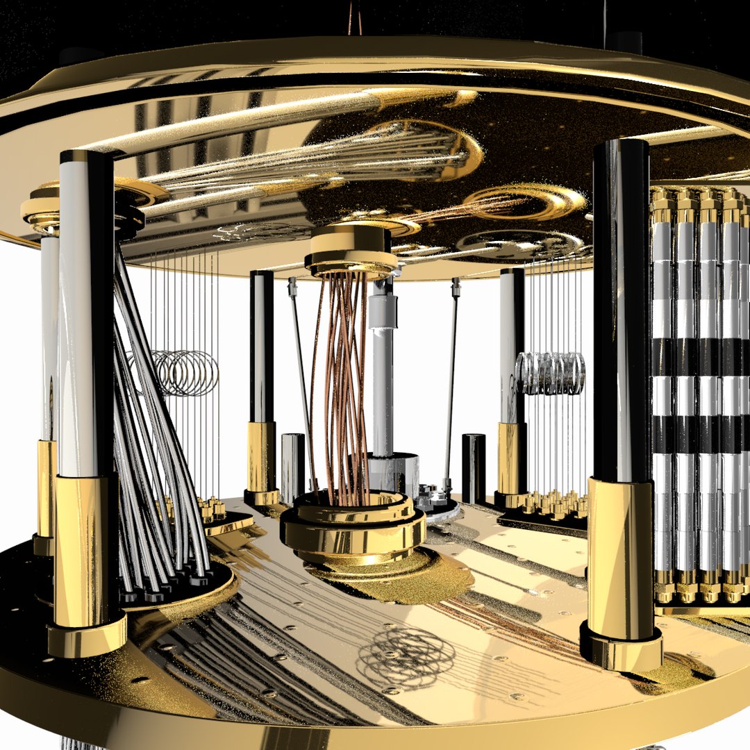 Quantum Processor 3D Model - TurboSquid 1572730