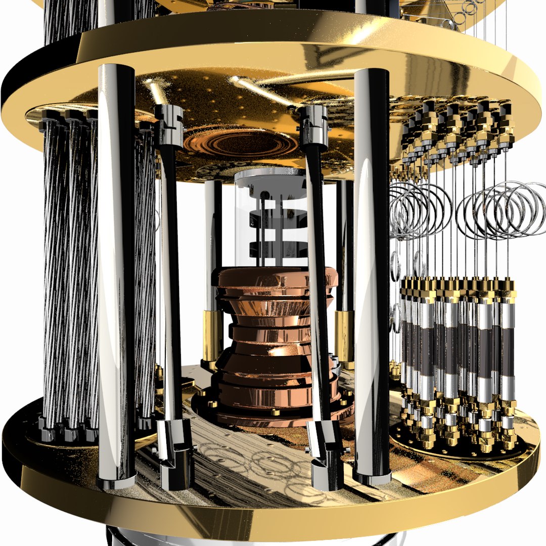 Quantum Processor 3D Model - TurboSquid 1572730