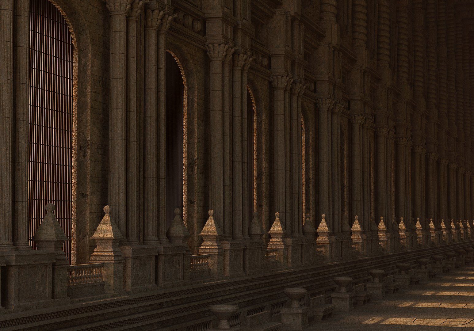 Fantasy Inside Castle Environment 3D Model - TurboSquid 1774206