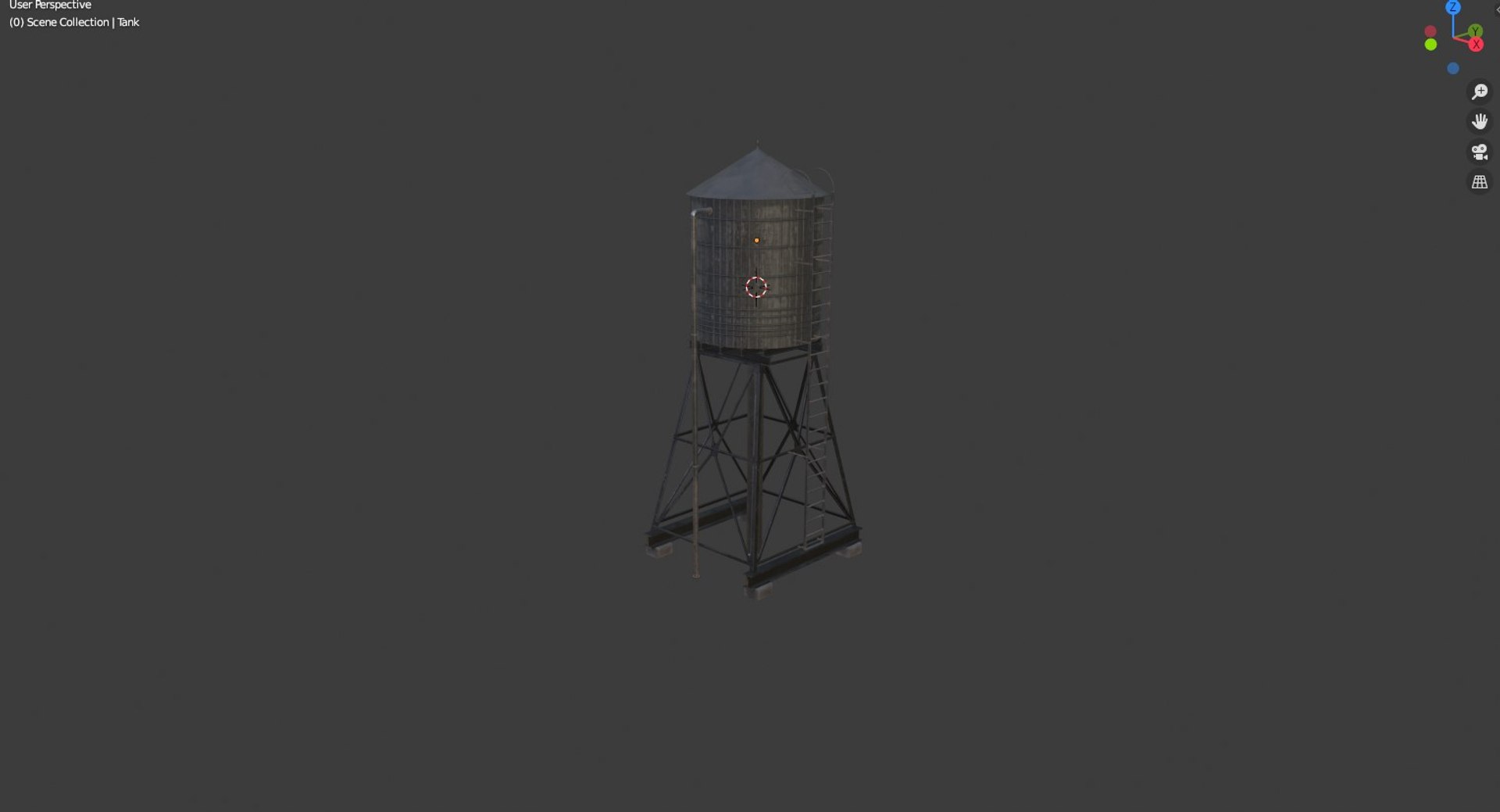 Water Tank 3D Model - TurboSquid 1845767