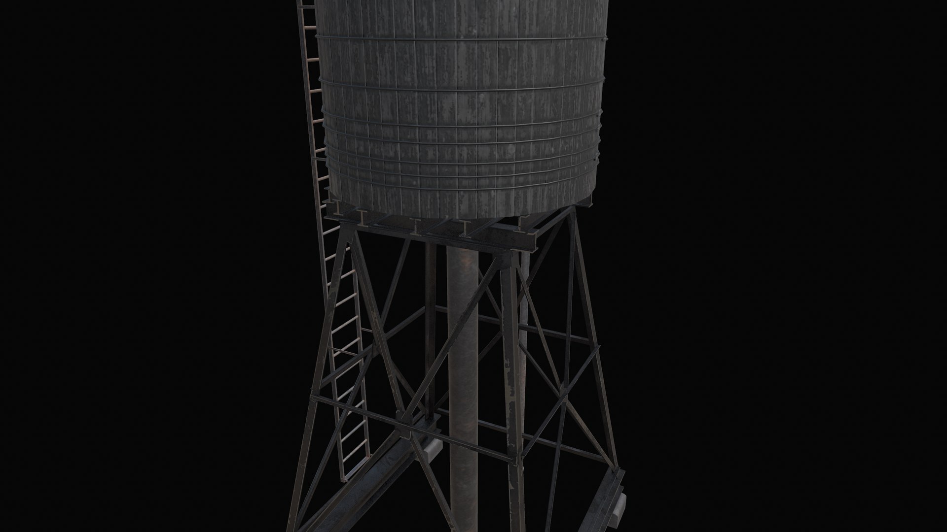Water Tank 3D Model - TurboSquid 1845767