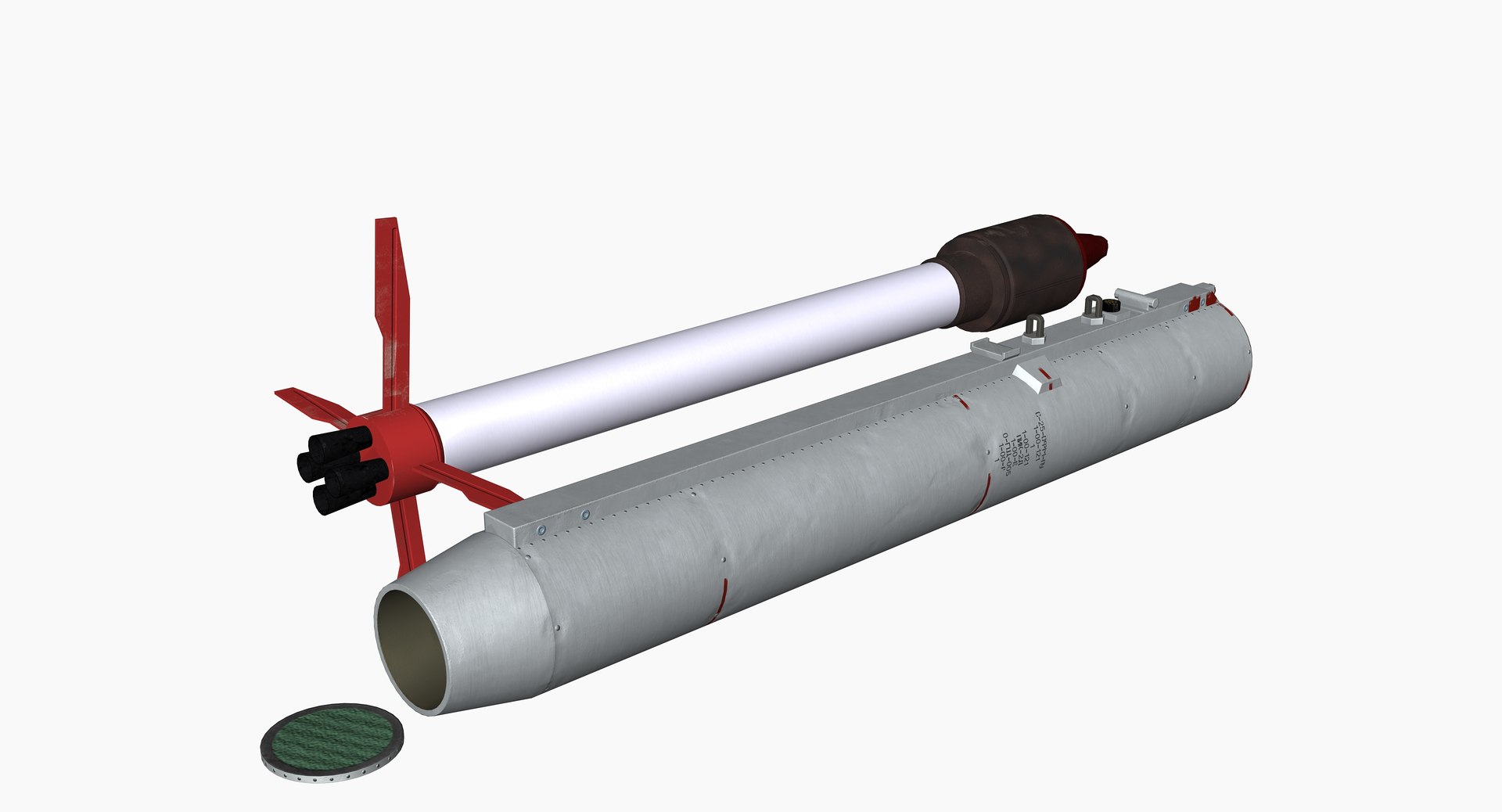3D S25ofm Rocket O25l Launcher - TurboSquid 1300981
