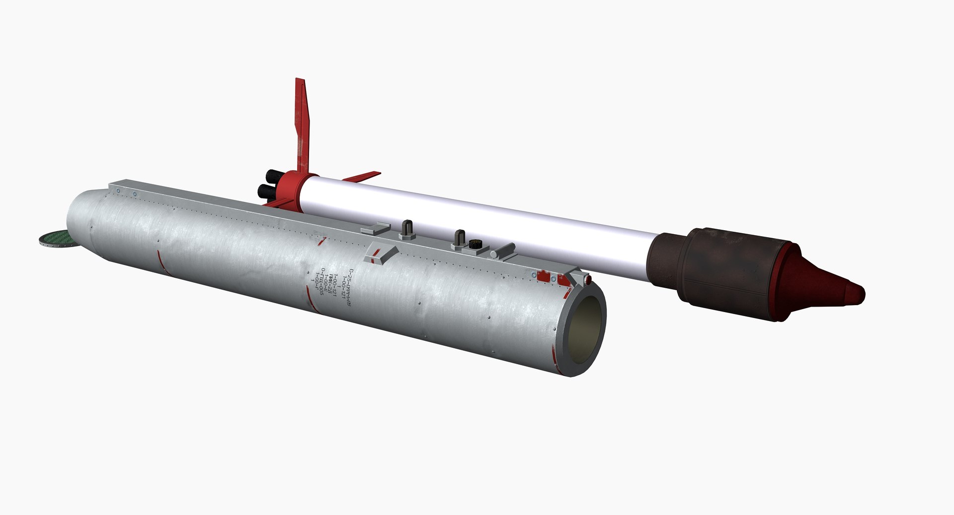 3D S25ofm Rocket O25l Launcher - TurboSquid 1300981