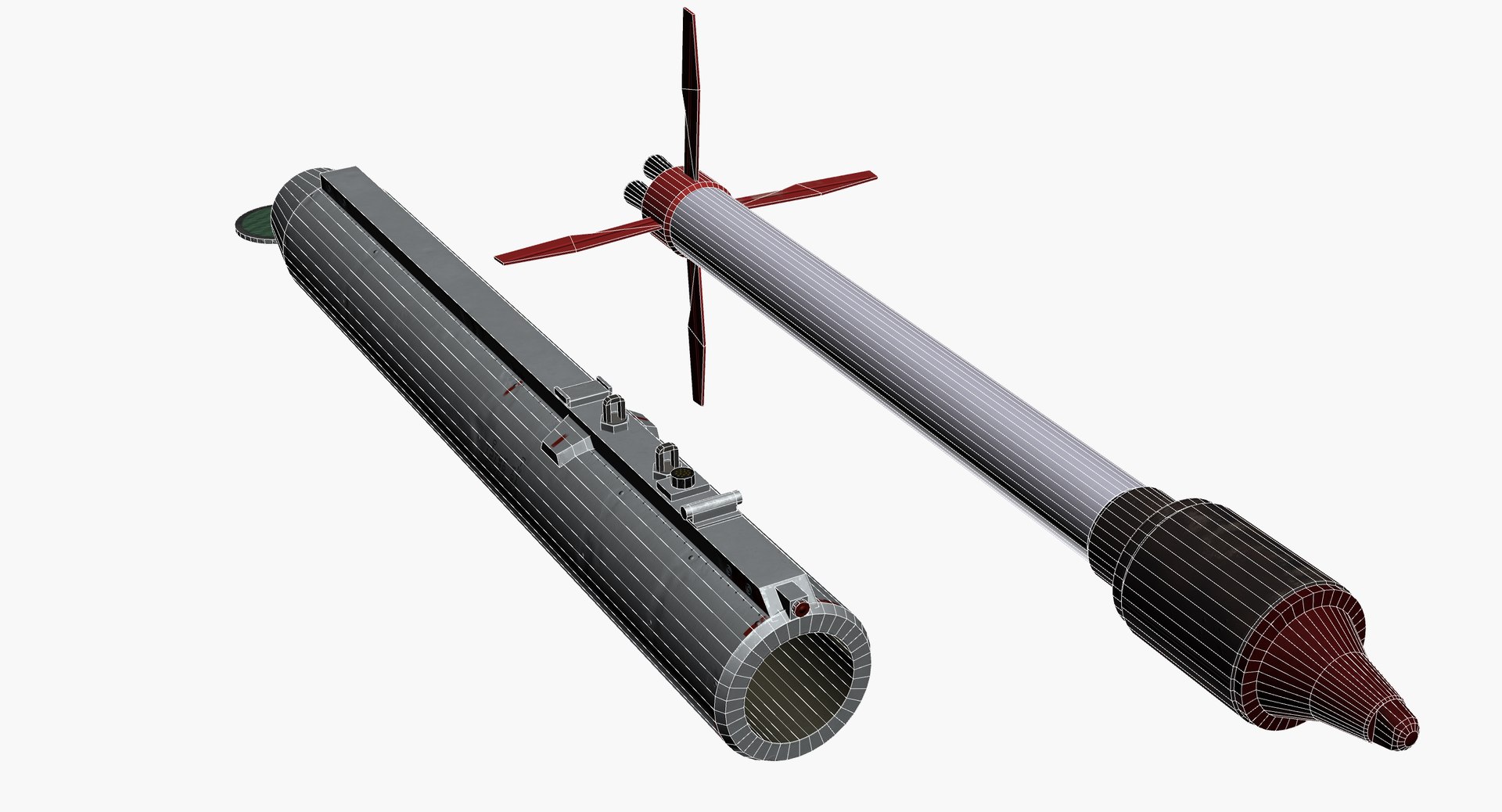 3D S25ofm Rocket O25l Launcher - TurboSquid 1300981