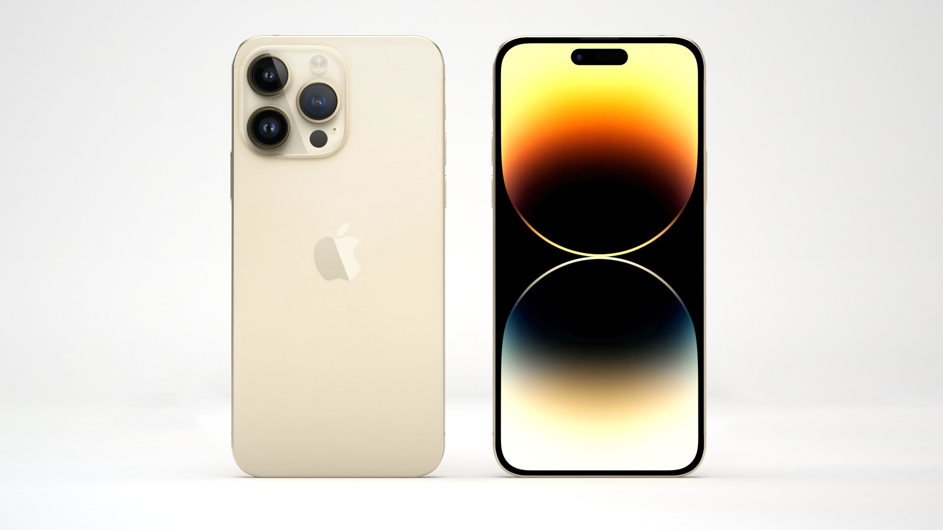IPhone 14 Pro Max Gold Model - TurboSquid 2049303