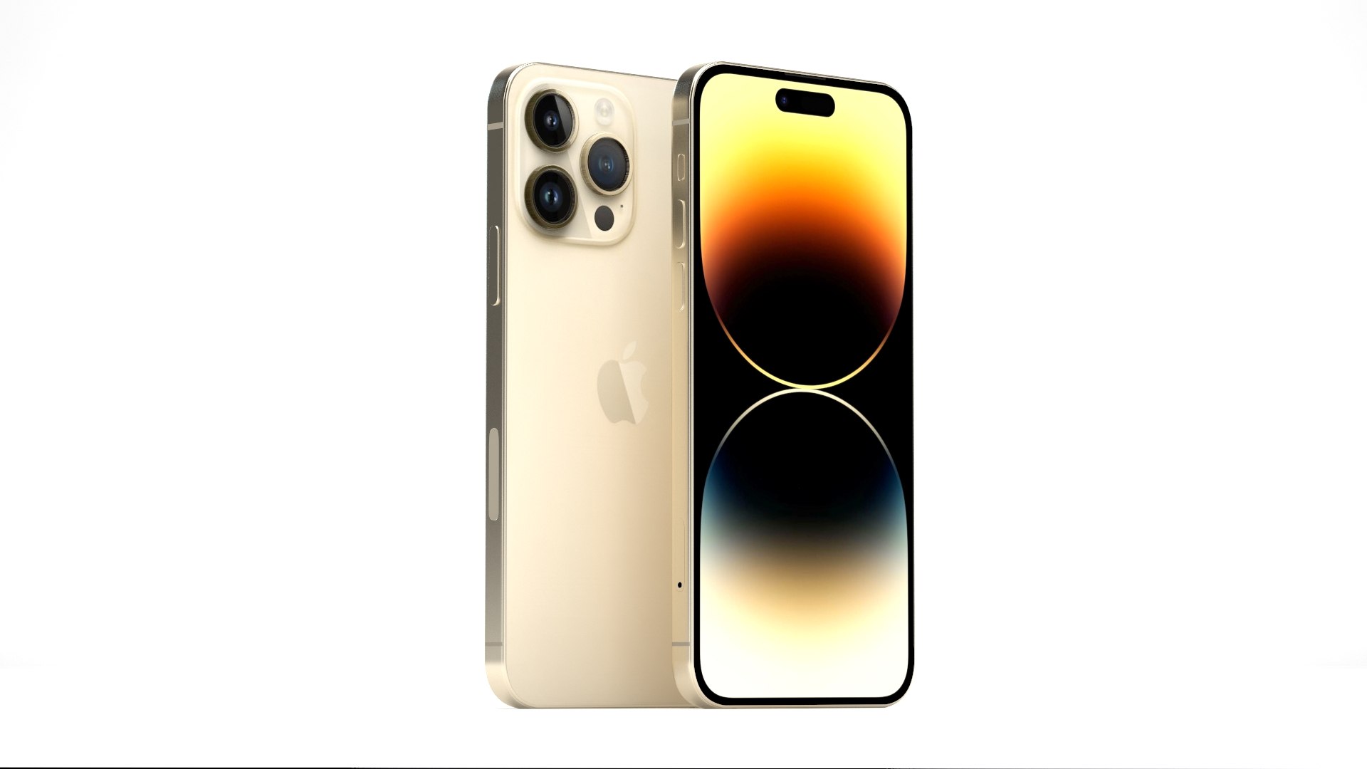 IPhone 14 Pro Max Gold Model - TurboSquid 2049303