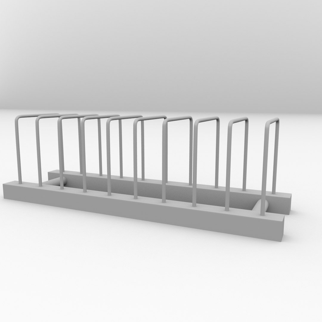 3d plate rack