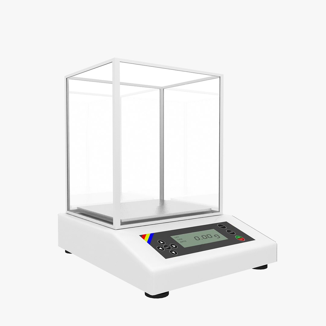 Analytical Balance 3ds