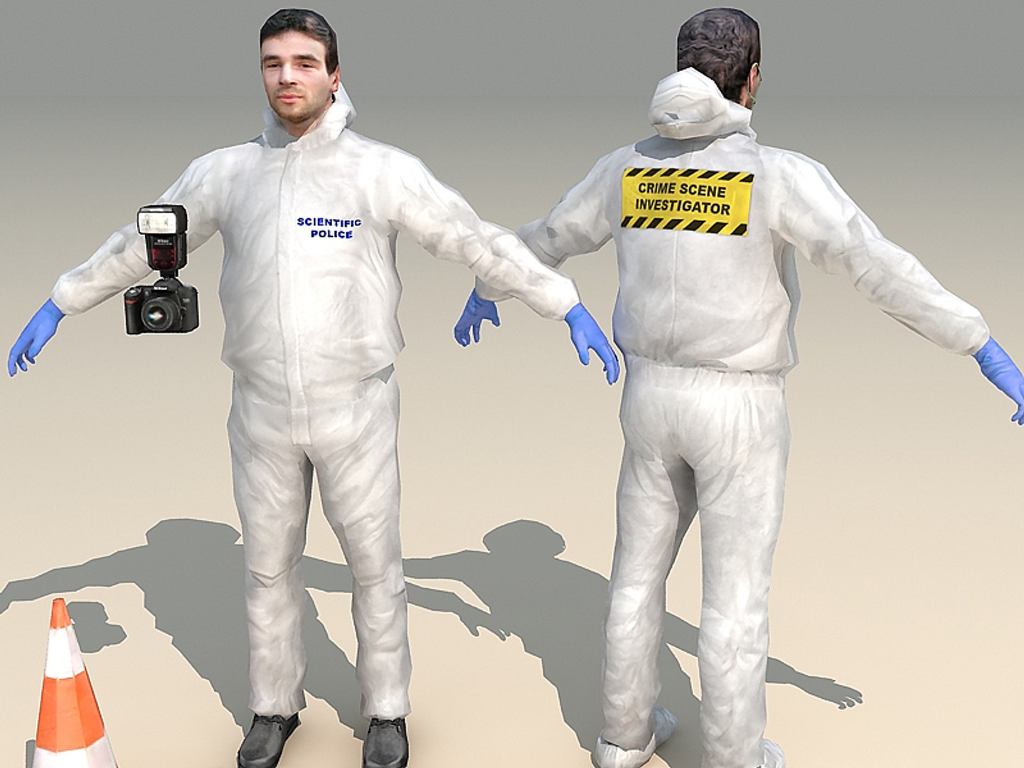 Forensic Character Fbx