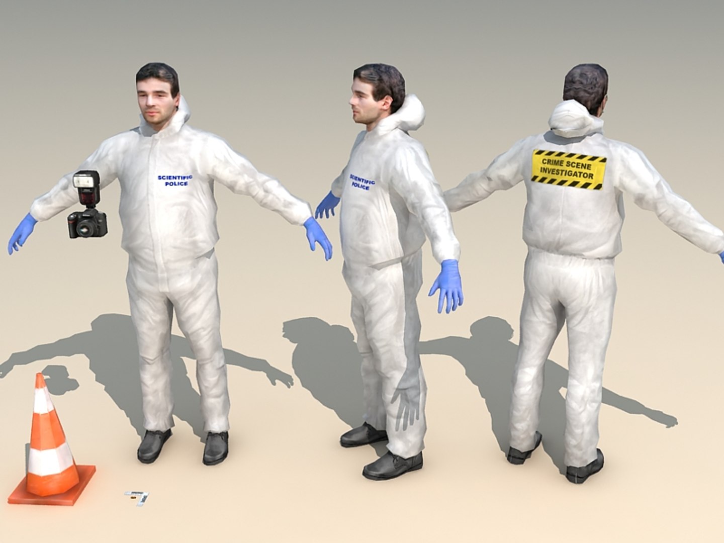 Forensic Character Fbx