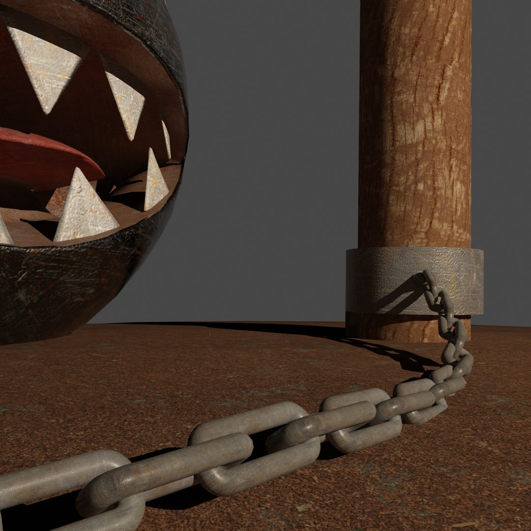 Chain Chomp 3d Max