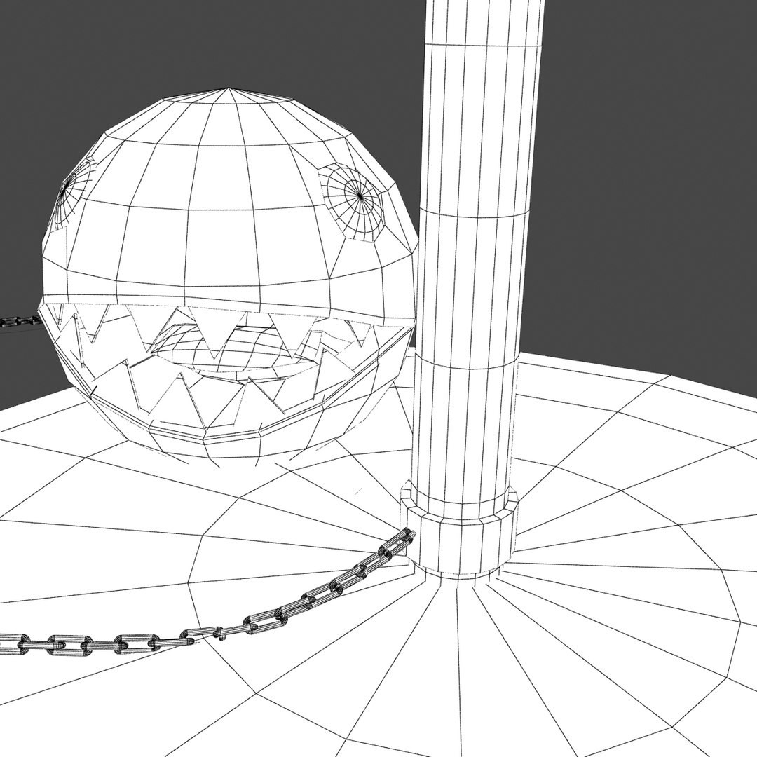 Chain Chomp 3d Max