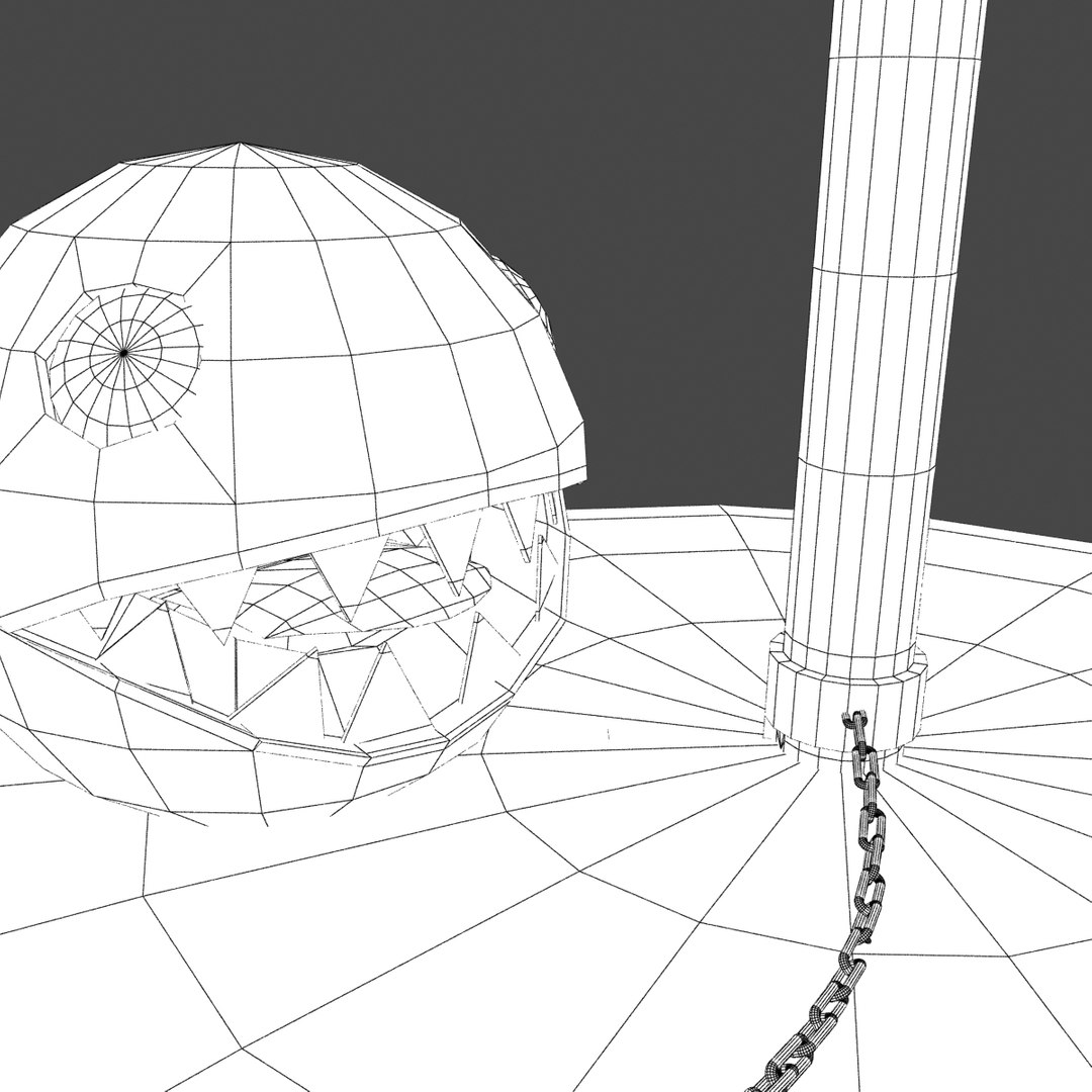 Chain Chomp 3d Max