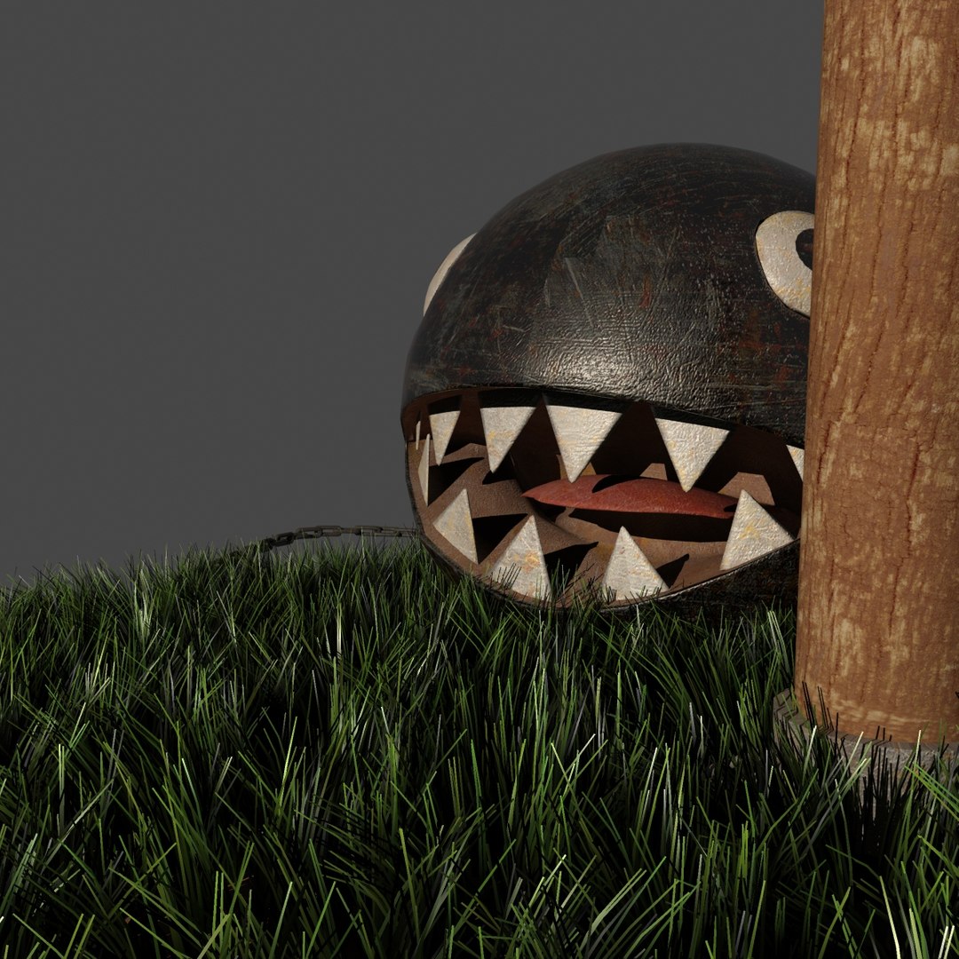 Chain Chomp 3d Max
