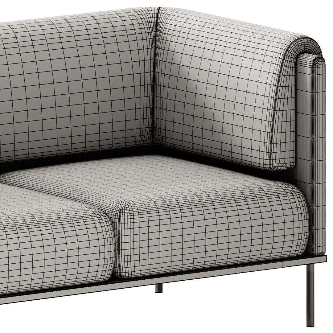 3D Ombra 3 Seater Sofa By Adrenalina Model - TurboSquid 2300379