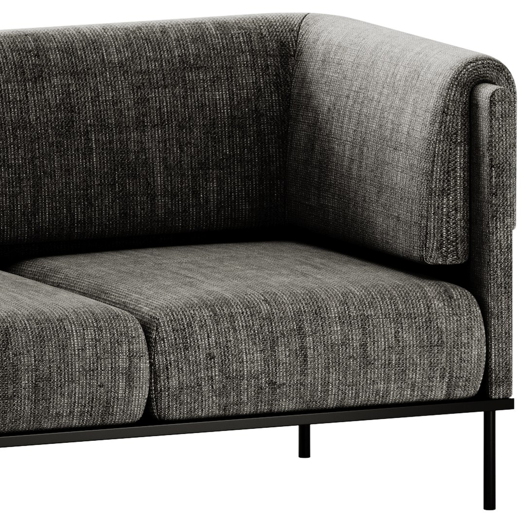 3D Ombra 3 Seater Sofa By Adrenalina Model - TurboSquid 2300379