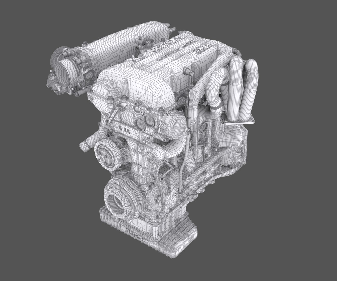 Max Nissan Sr20det Turbo Engine