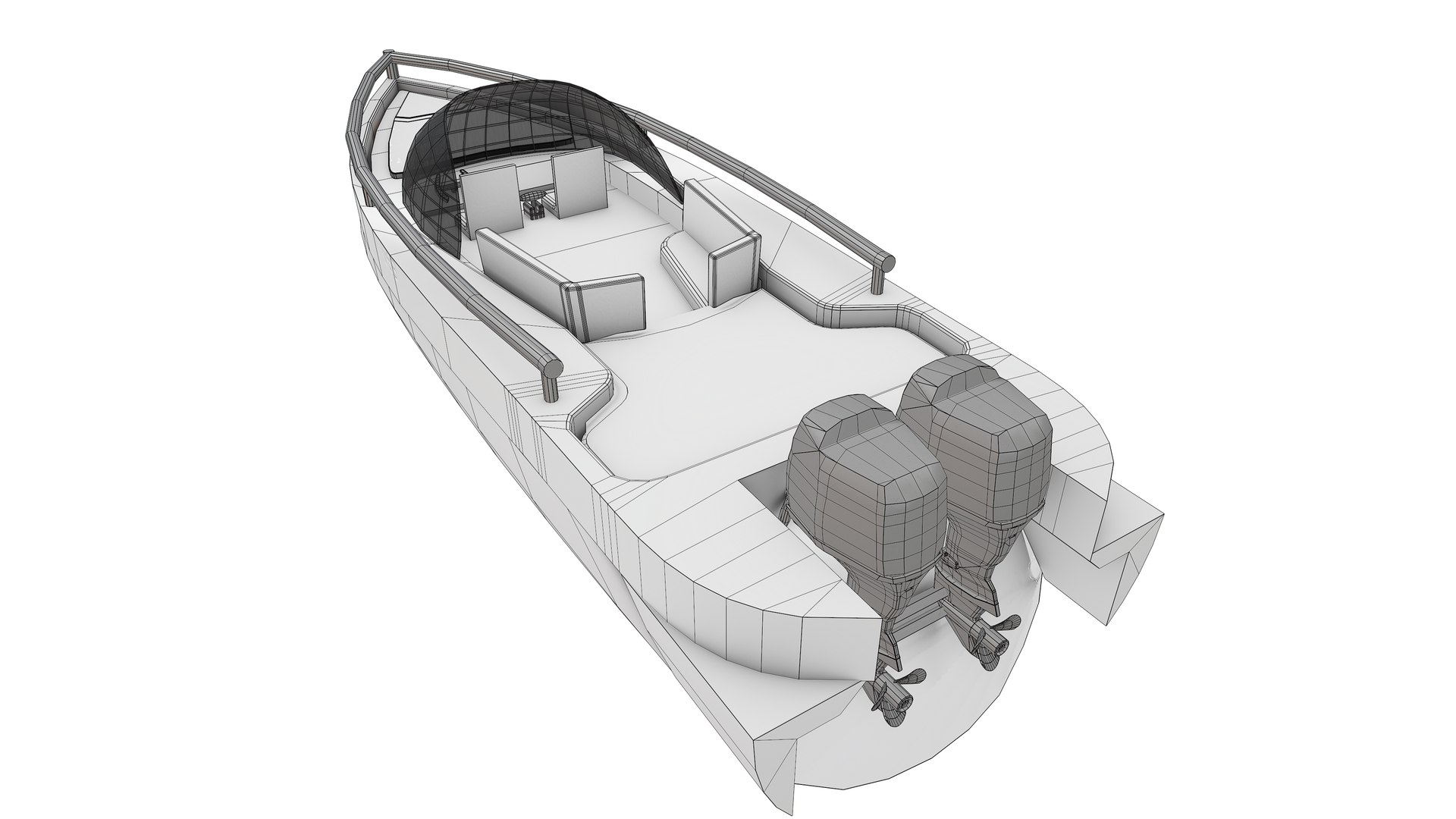 Drive Boat 3D model - TurboSquid 1739685