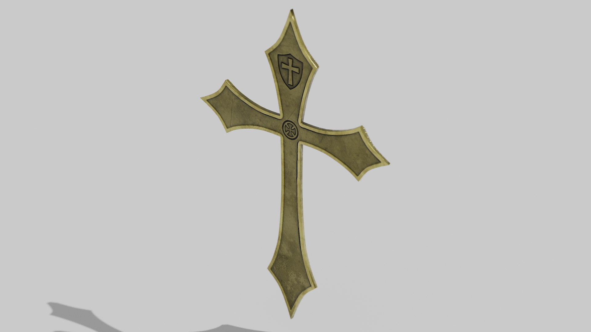 OB 00 06 Vampire Hunter Crucifix A Model - TurboSquid 1981542