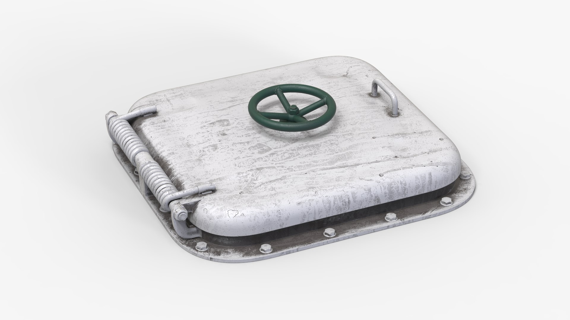 3D Old Locked Hatch - TurboSquid 2294254