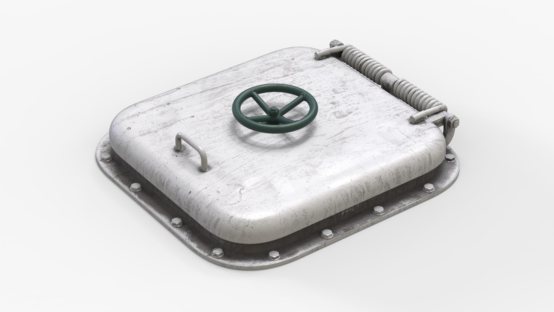 3D Old Locked Hatch - TurboSquid 2294254