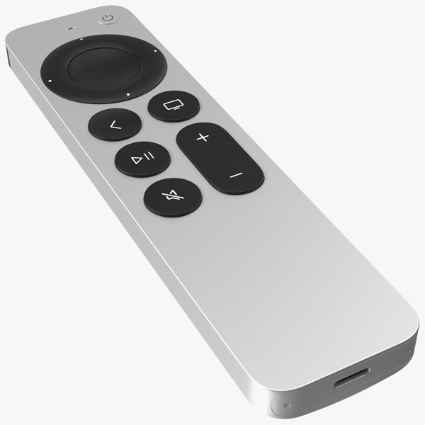 3D model Siri Remote Apple TV - TurboSquid 1760407