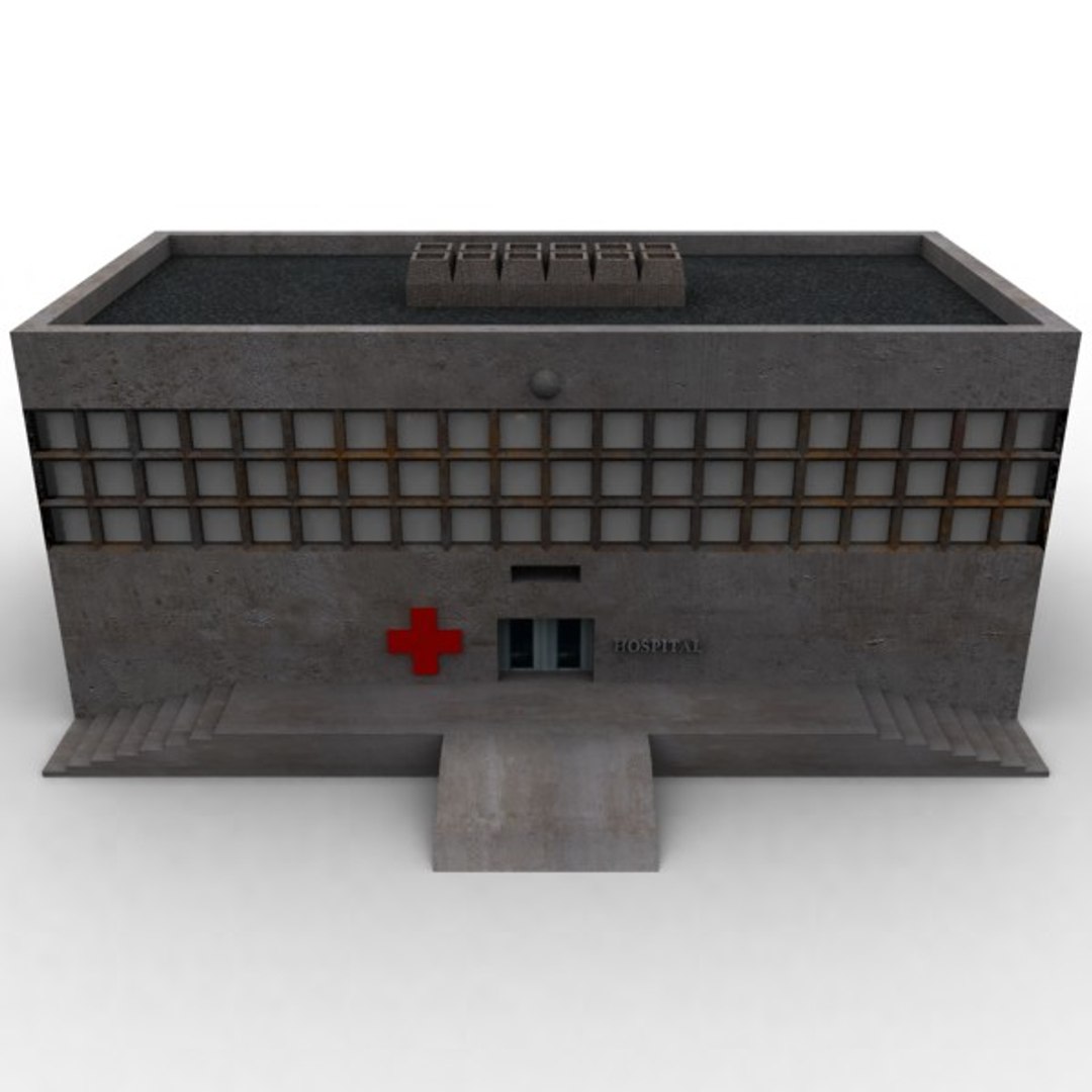 3d Creepy Haunted Hospital