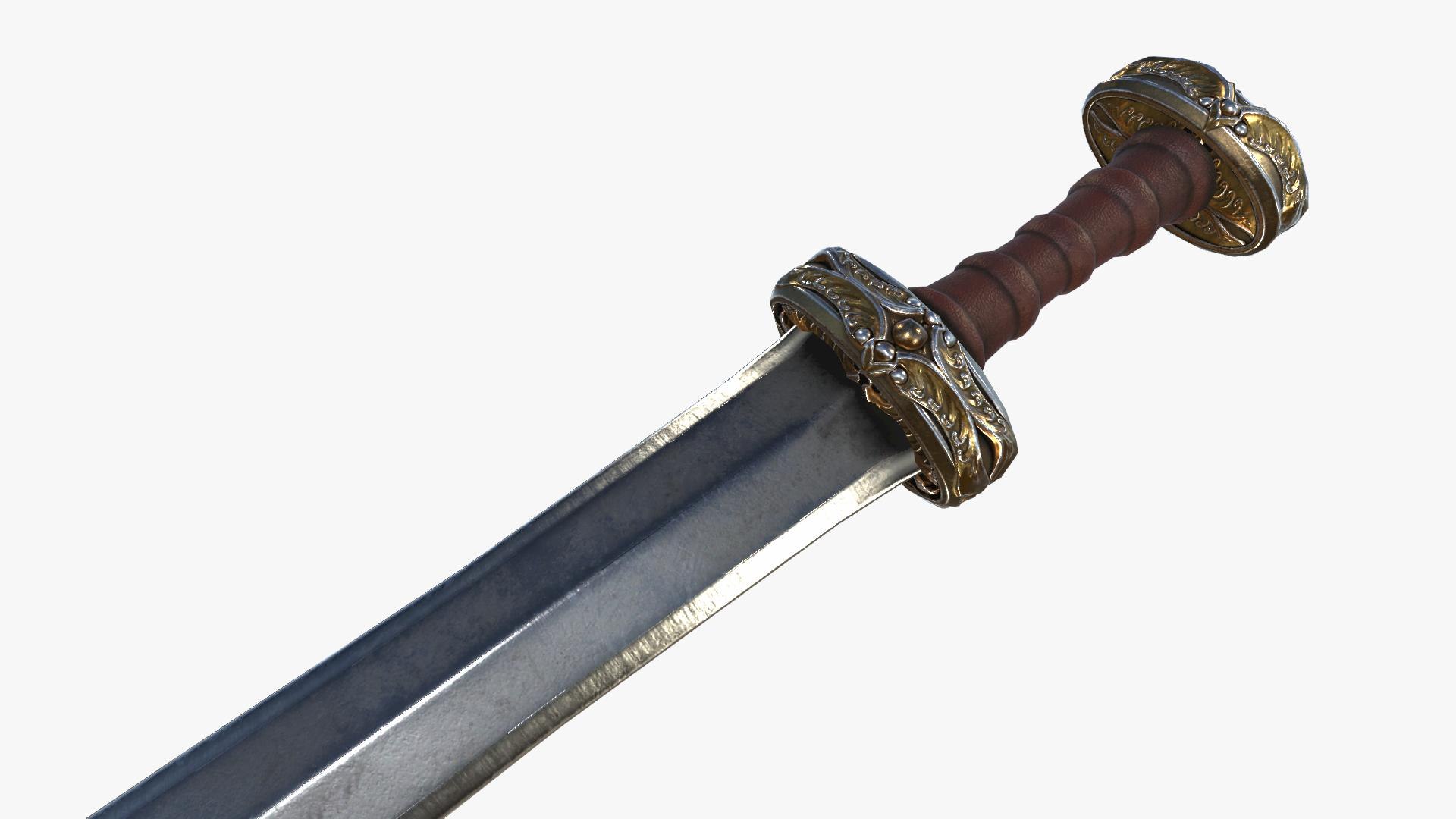 Fantasy Sword RPG Roman Spatha Gladius Xiphos Knife One Handed Machete ...