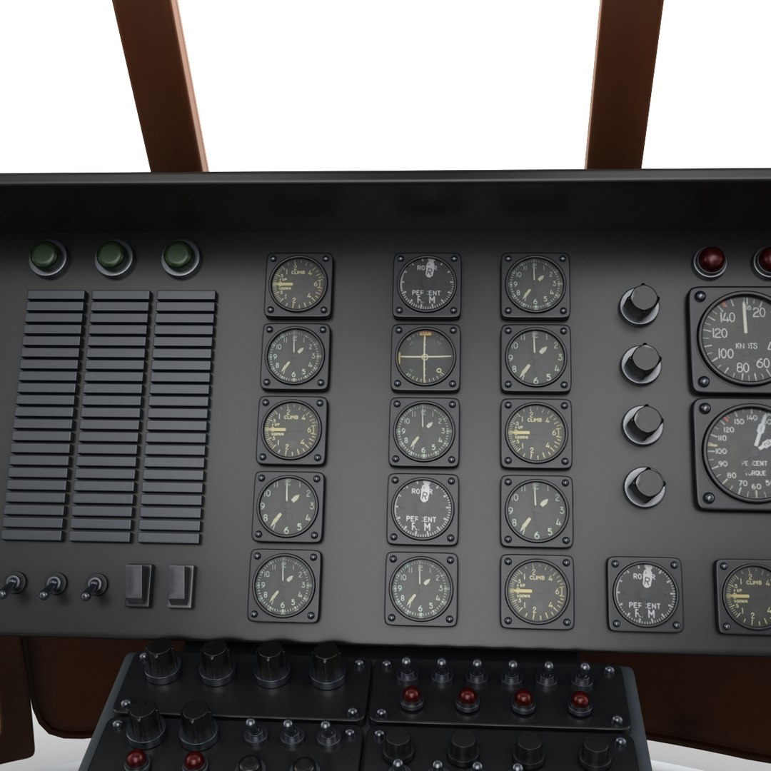 C4d Helicopter Cockpit