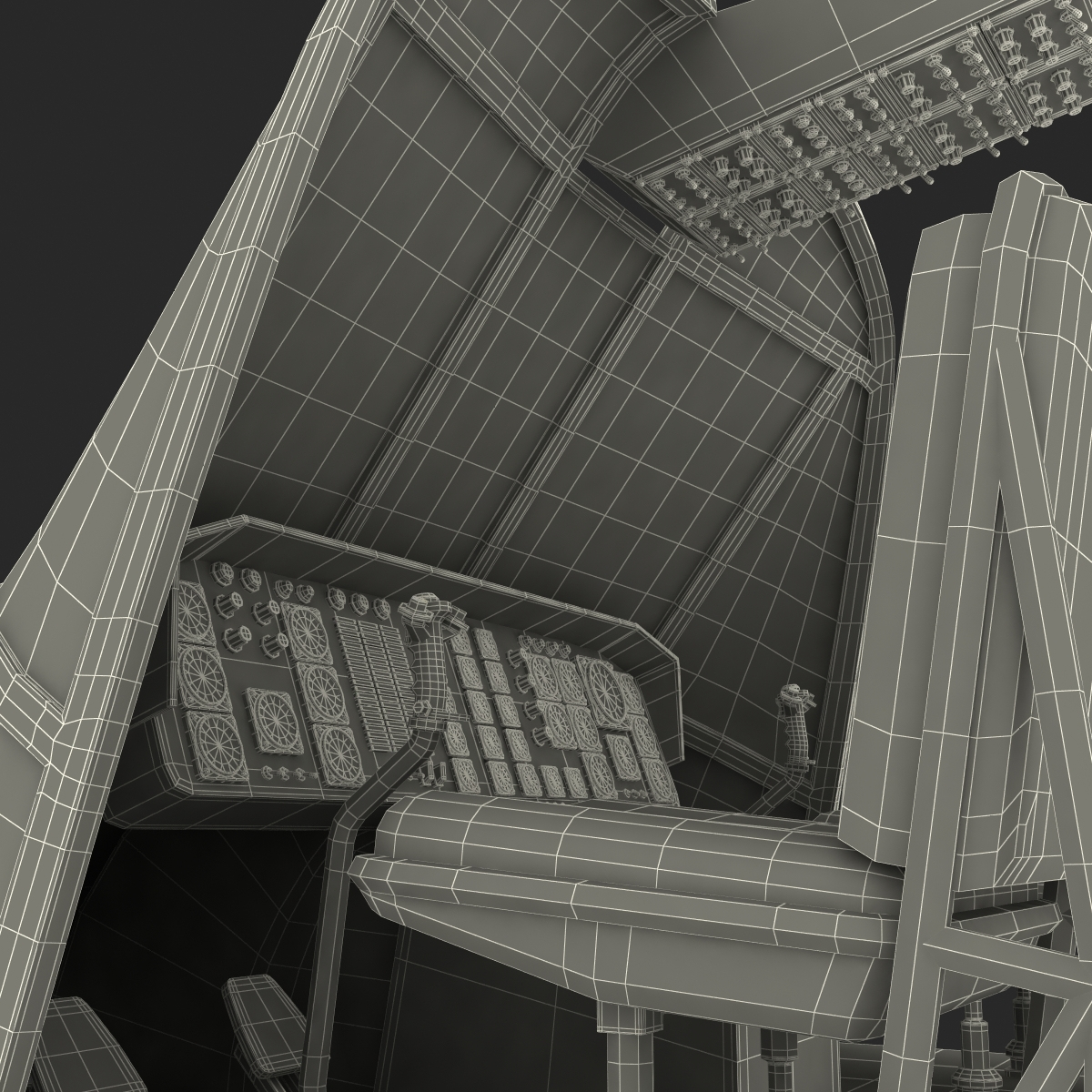 c4d helicopter cockpit