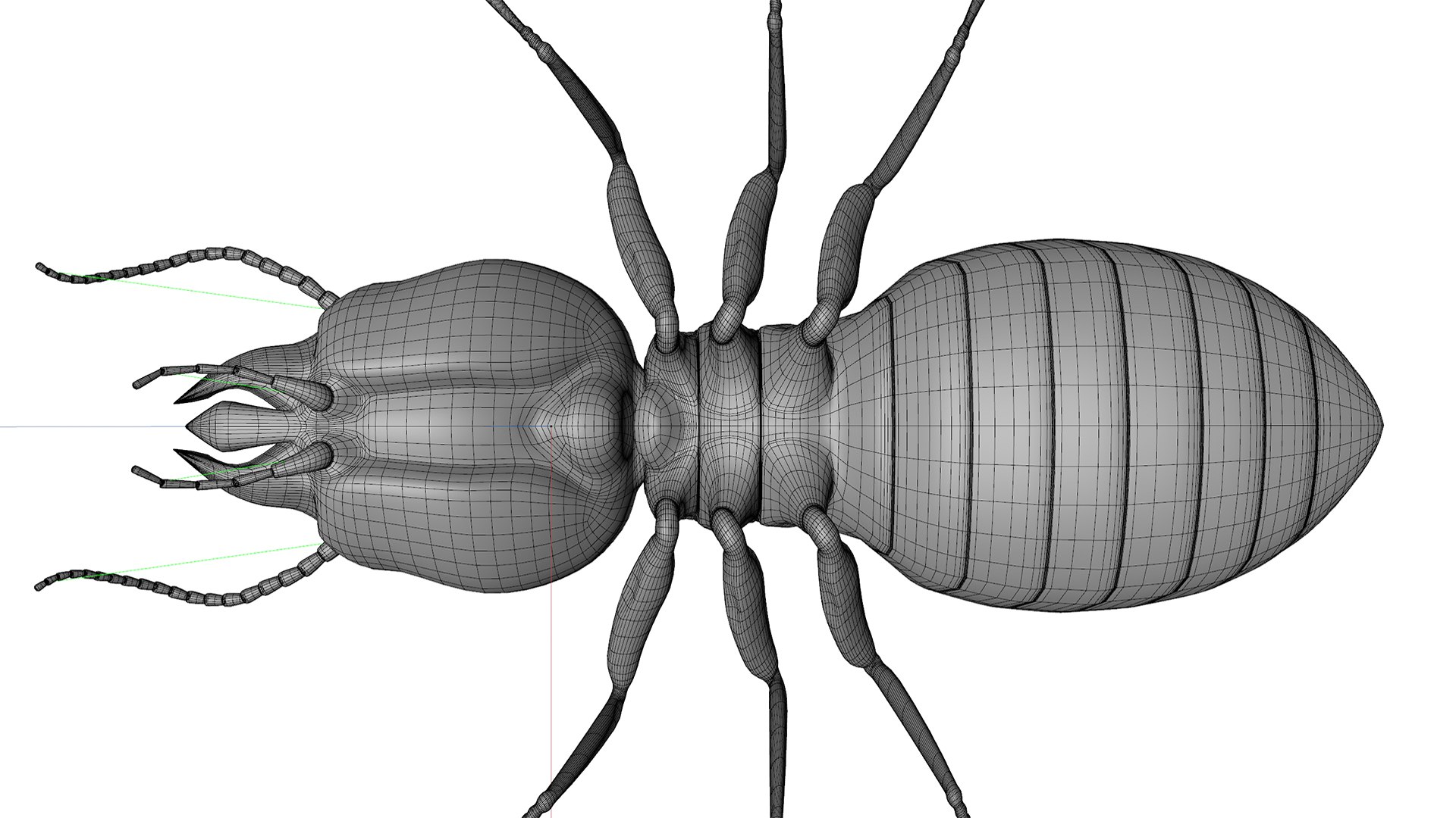 Young Termite 3D Model - TurboSquid 1589086