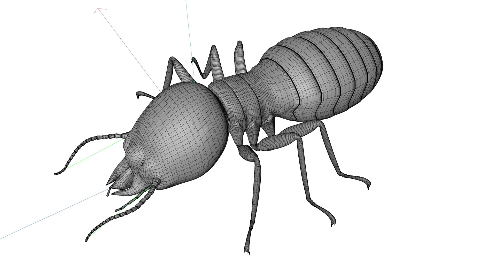 Young Termite 3D Model - TurboSquid 1589086
