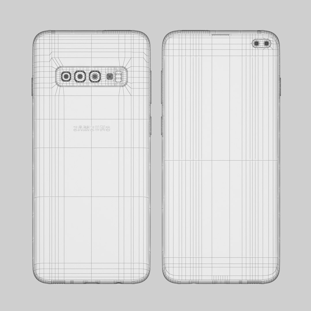 Samsung Galaxy S10 3D Model - TurboSquid 1372384