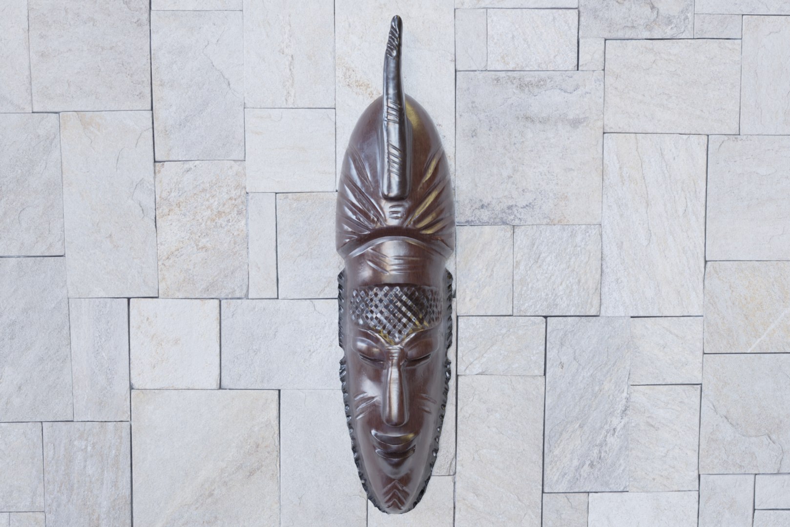 African mask model - TurboSquid 1299278