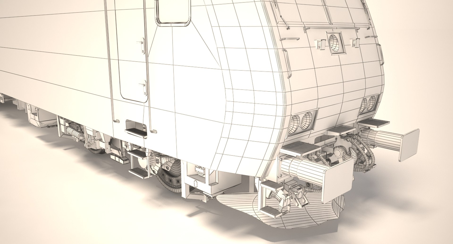 3d Traxx Electric Locomotive Engines Model