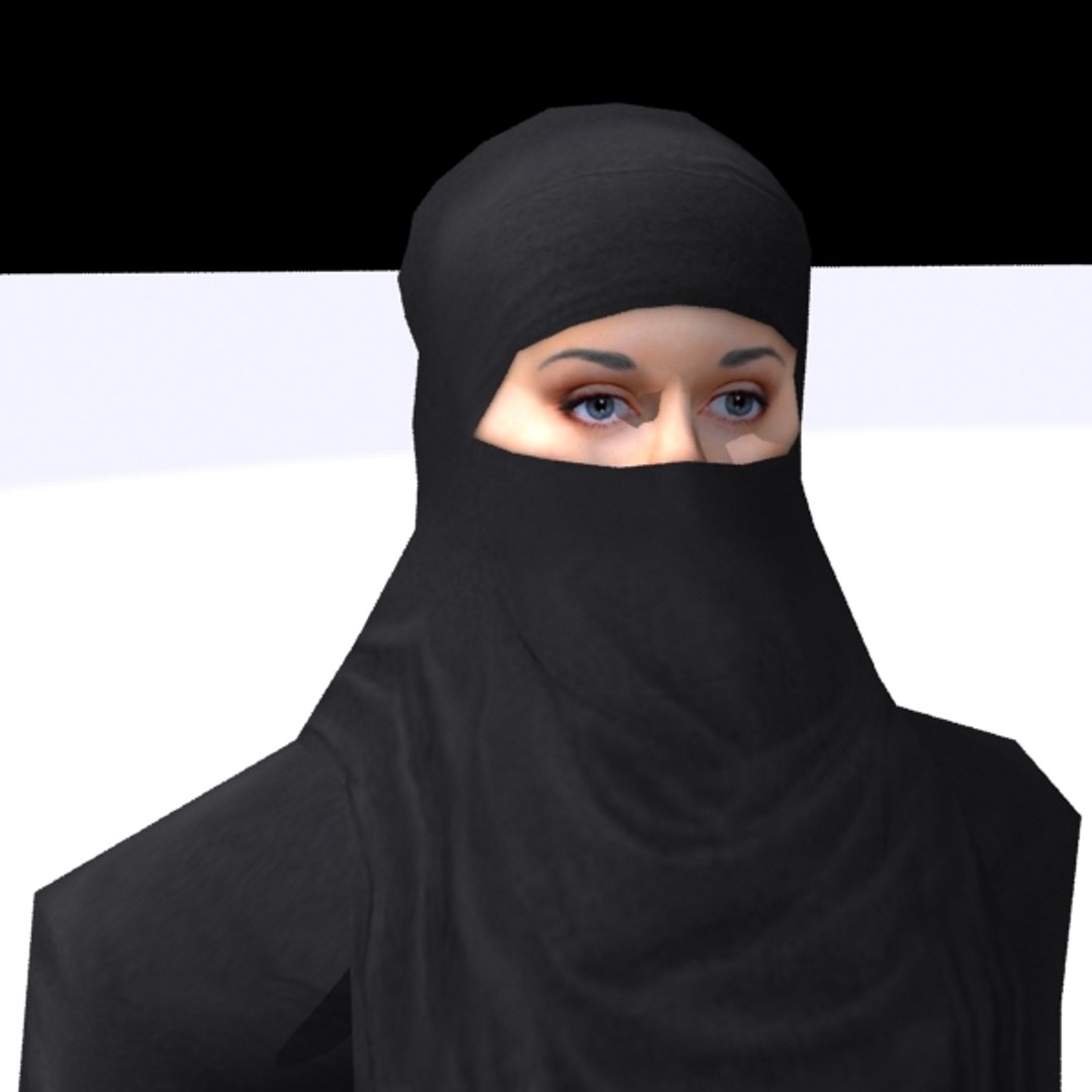 3d Female Muslim Model