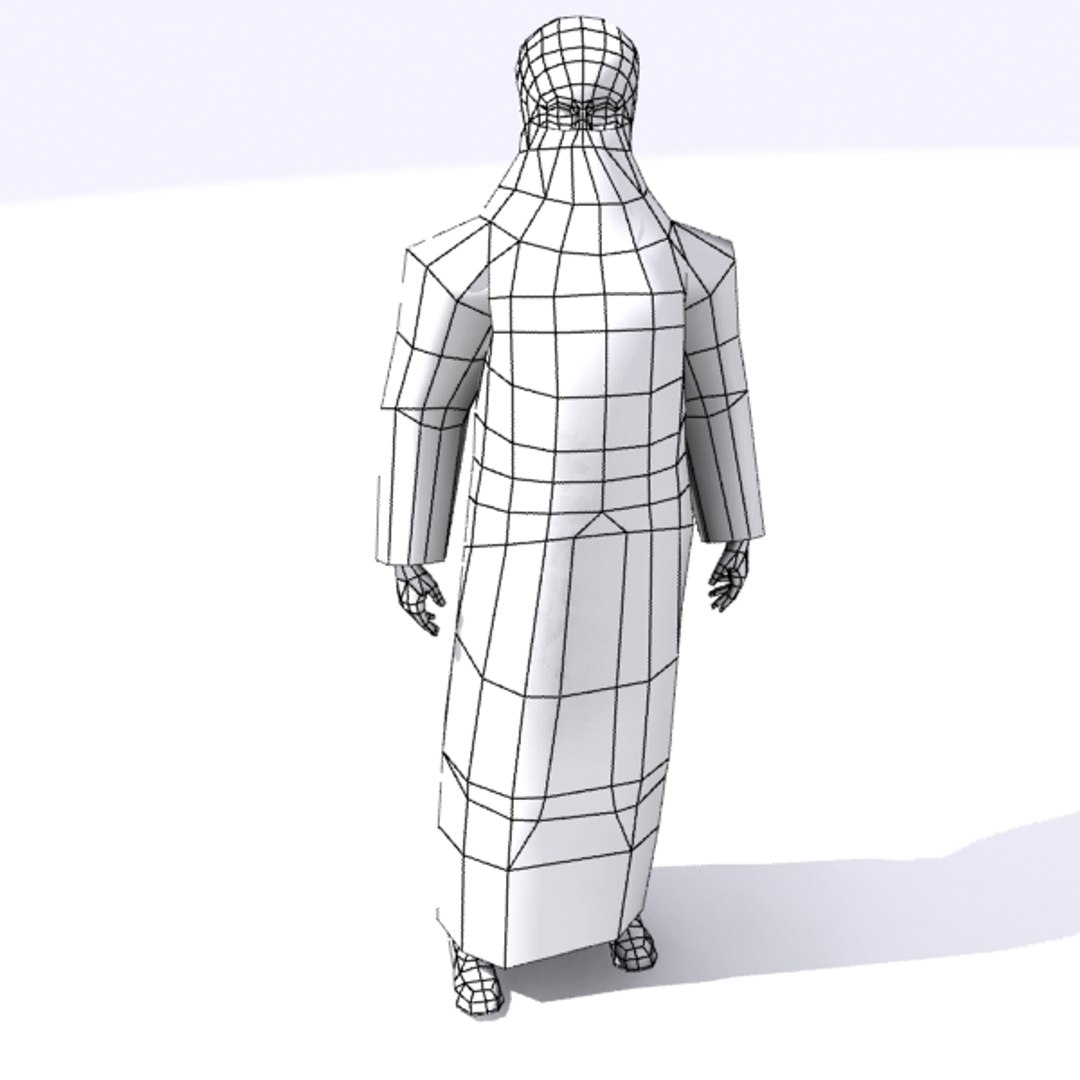 3d Female Muslim Model