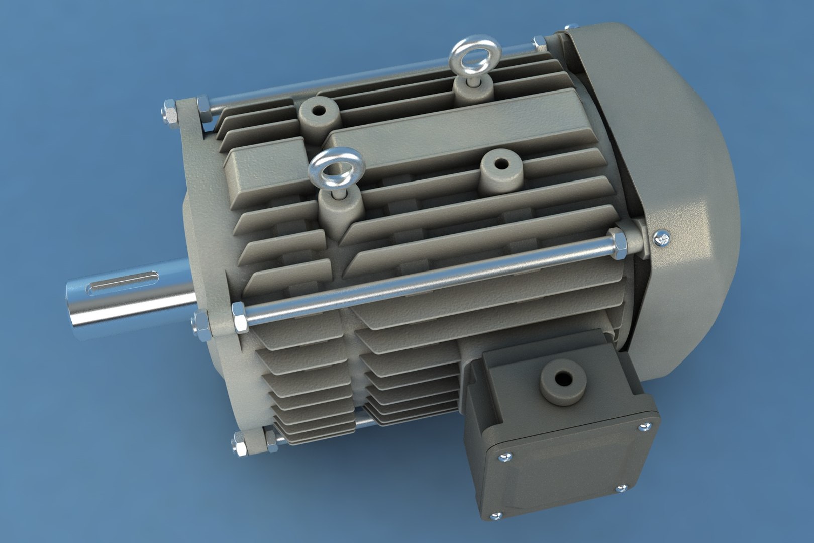 Electric motor model - TurboSquid 1341894