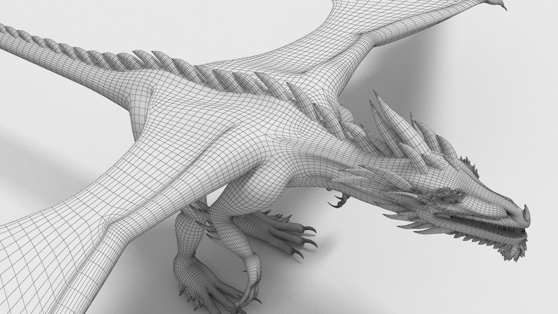 Dragon 04 3D Model - TurboSquid 2317536