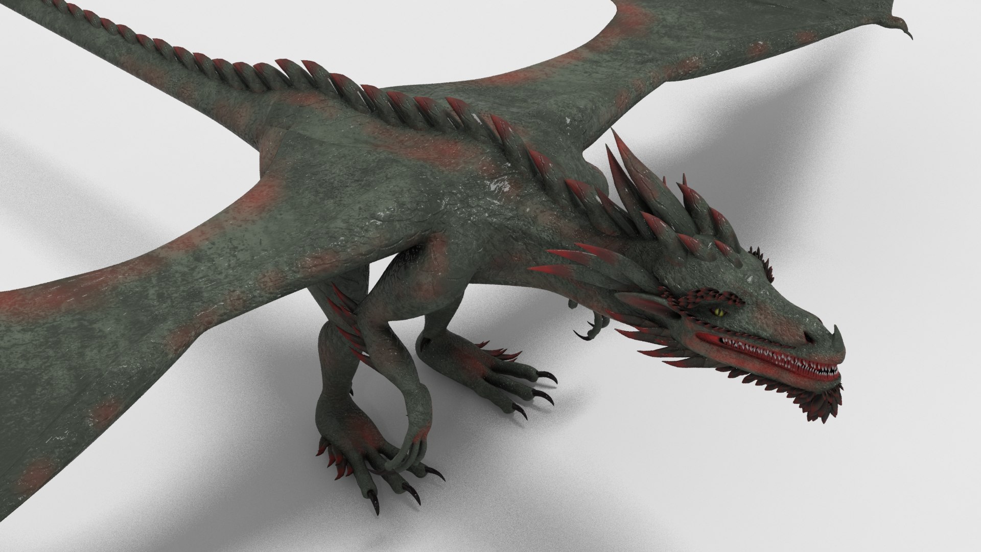 Dragon 04 3D Model - TurboSquid 2317536