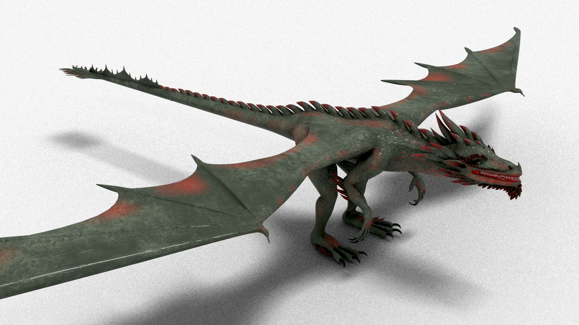Dragon 04 3D Model - TurboSquid 2317536