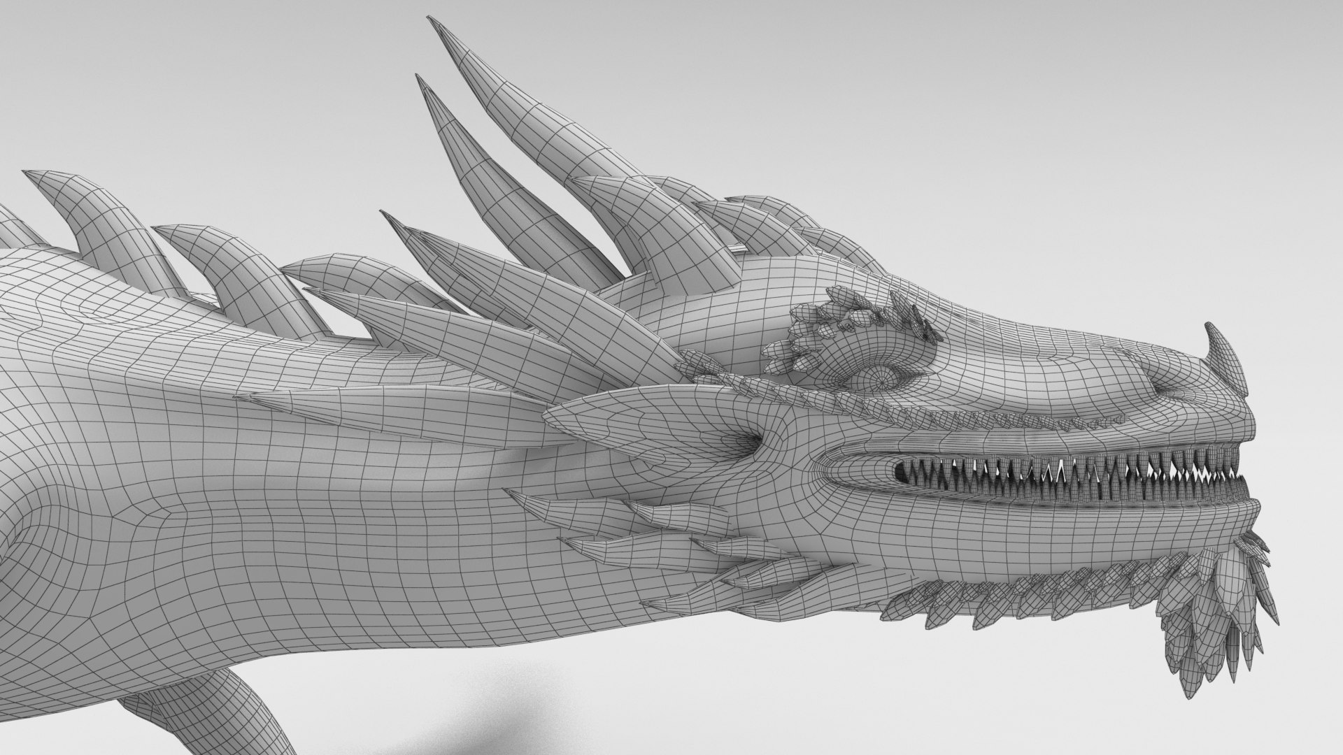 Dragon 04 3D Model - TurboSquid 2317536