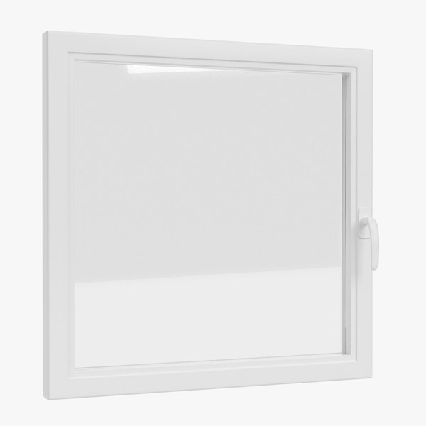 Square window frame 3D - TurboSquid 1700610