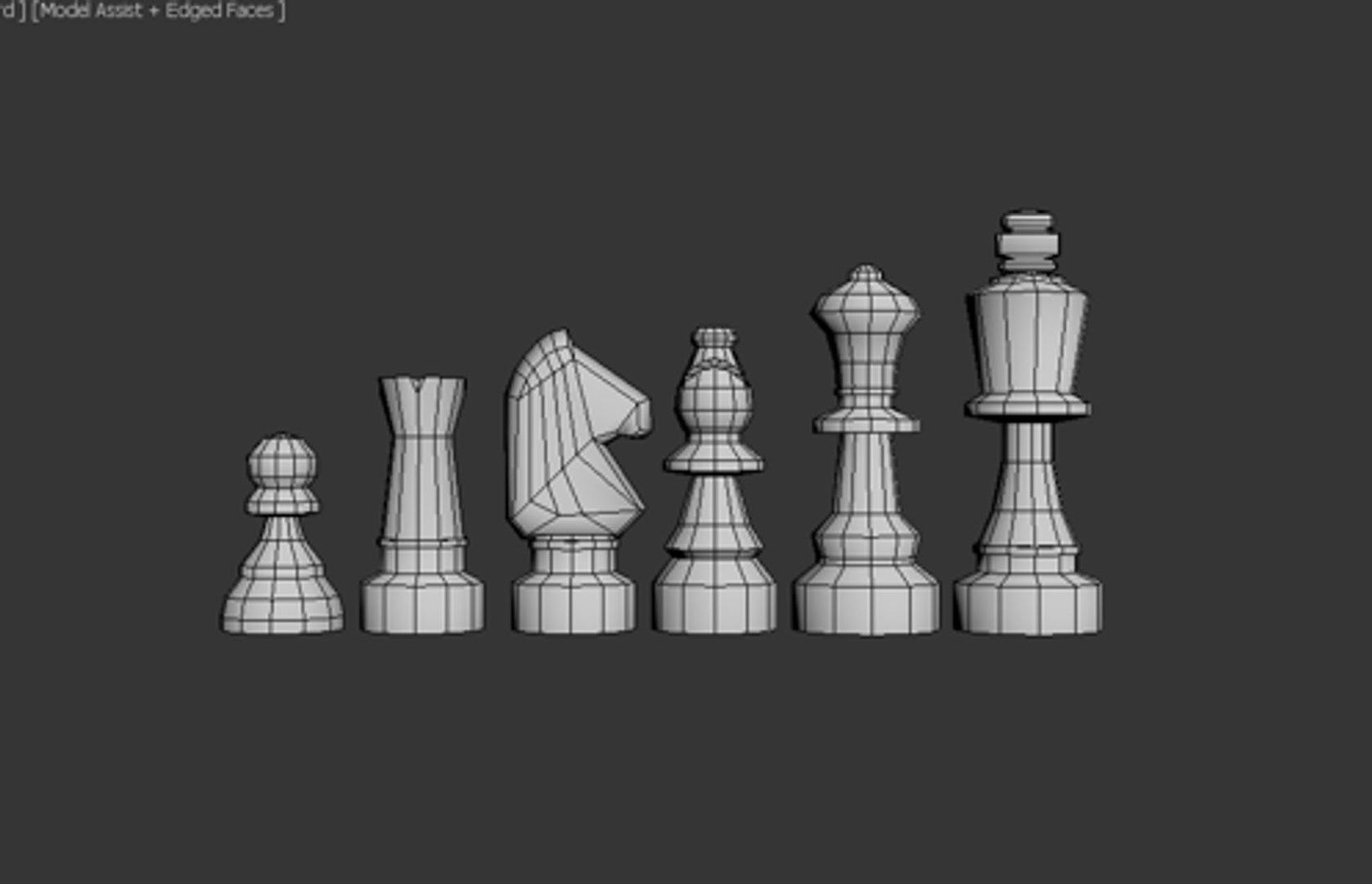Free Chess Pieces 3D Model - TurboSquid 1502330