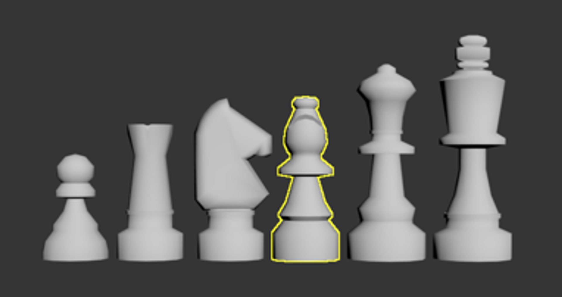 Free Chess Pieces 3D Model - TurboSquid 1502330