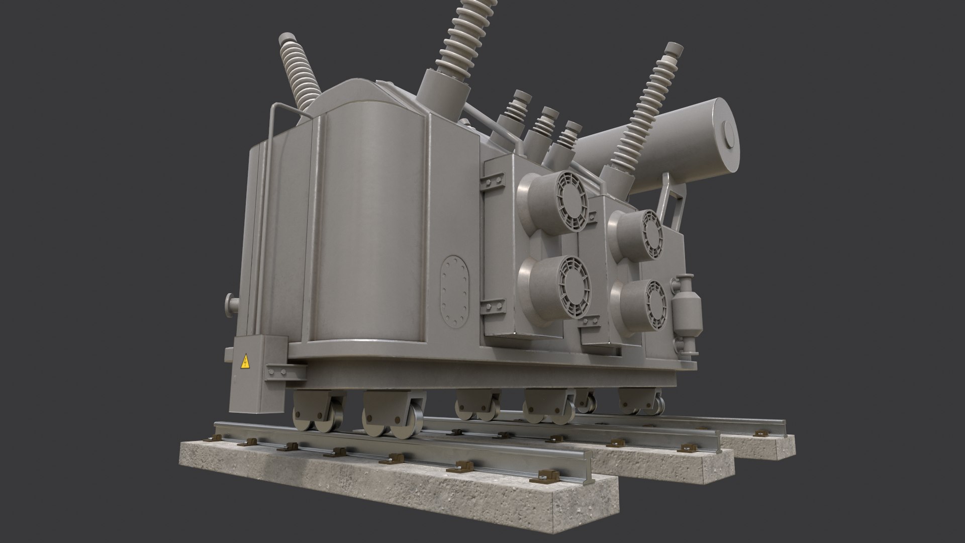 3D High Voltage Transformer - TurboSquid 1997098